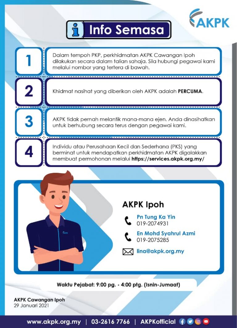 SMEs Can Approach AKPK to Seek Repayment Assistance Under SDRS | Ipoh Echo