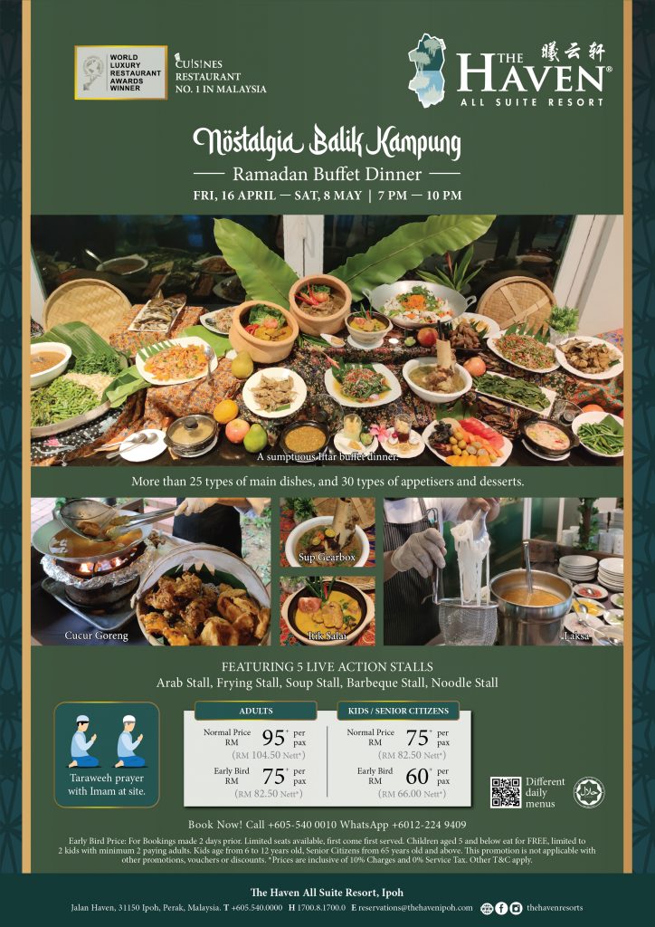 Break Your Fast Kampung-style at The Haven with Lush Backdrop to Match ...