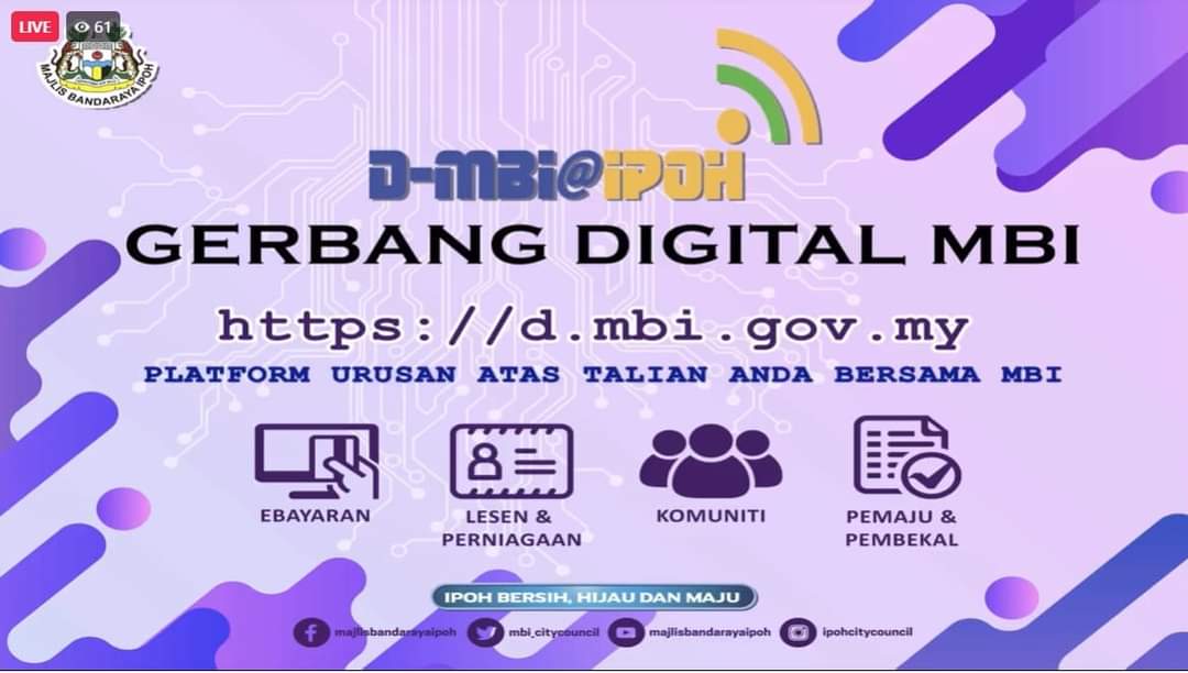 D-MBI@Ipoh, MBI's Digital Platform Upgrades to Version 3.0 | Ipoh Echo