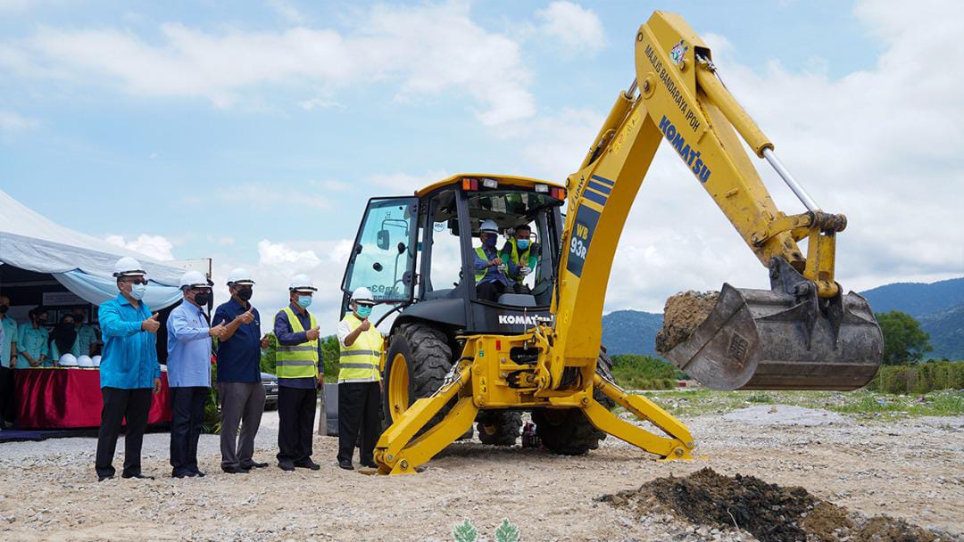 Road Extension Project Boosts Development of Meru Raya-Klebang | Ipoh Echo