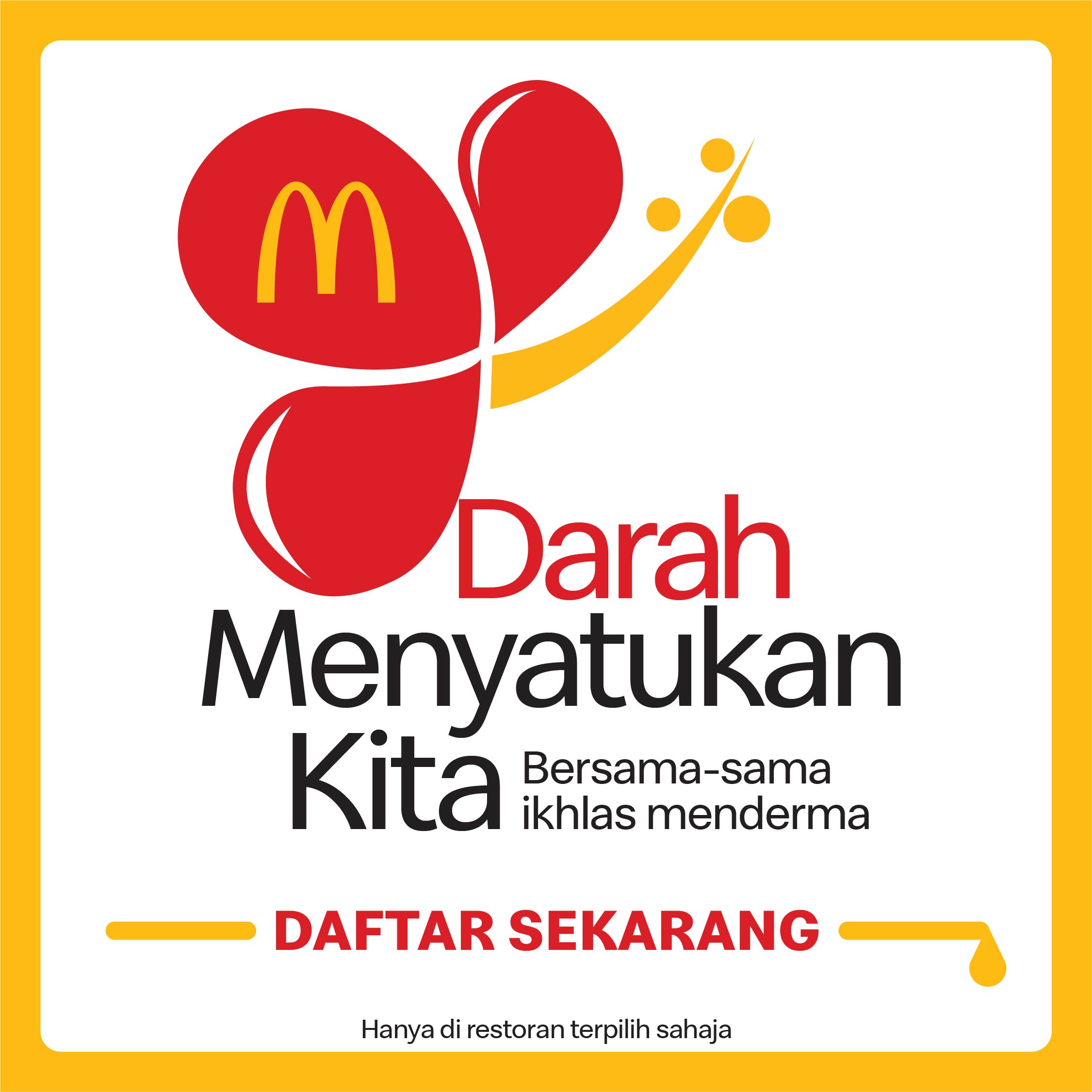 McDonald’s Calls on Malaysians to Donate Blood in the Spirit of ...