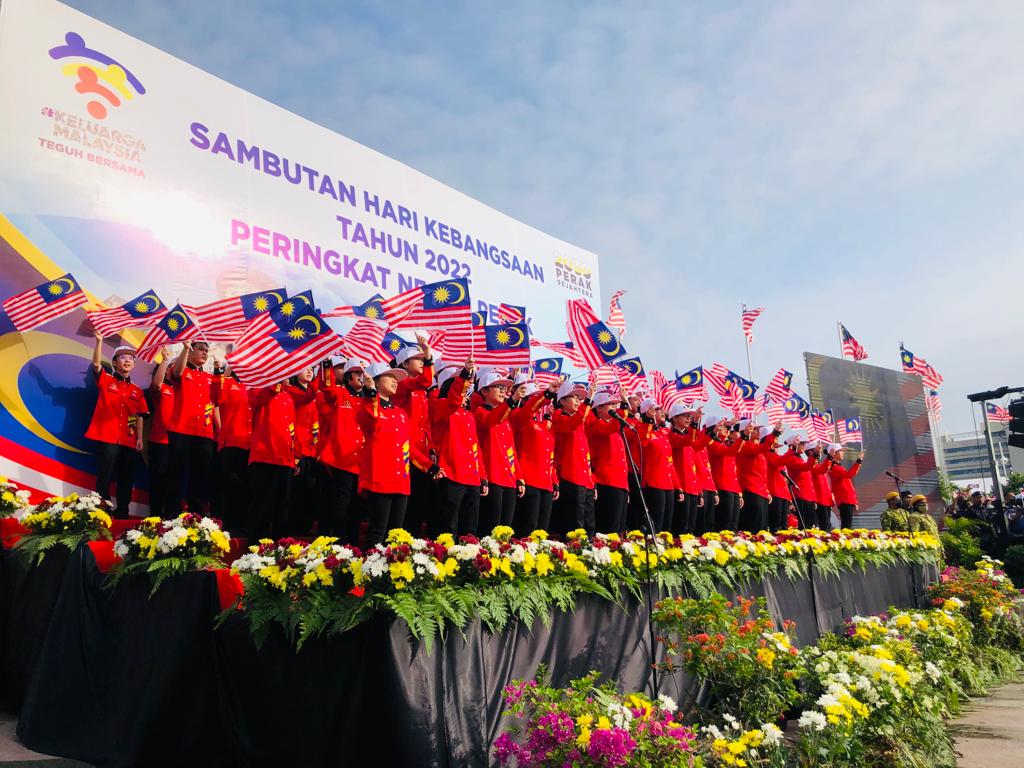 The Sultan of Perak Attended The National Day Celebrations In Ipoh ...