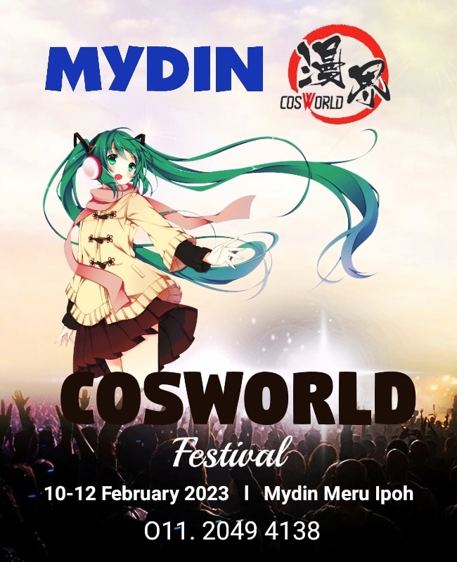 Cosplay Event at Mydin Meru in February | Ipoh Echo