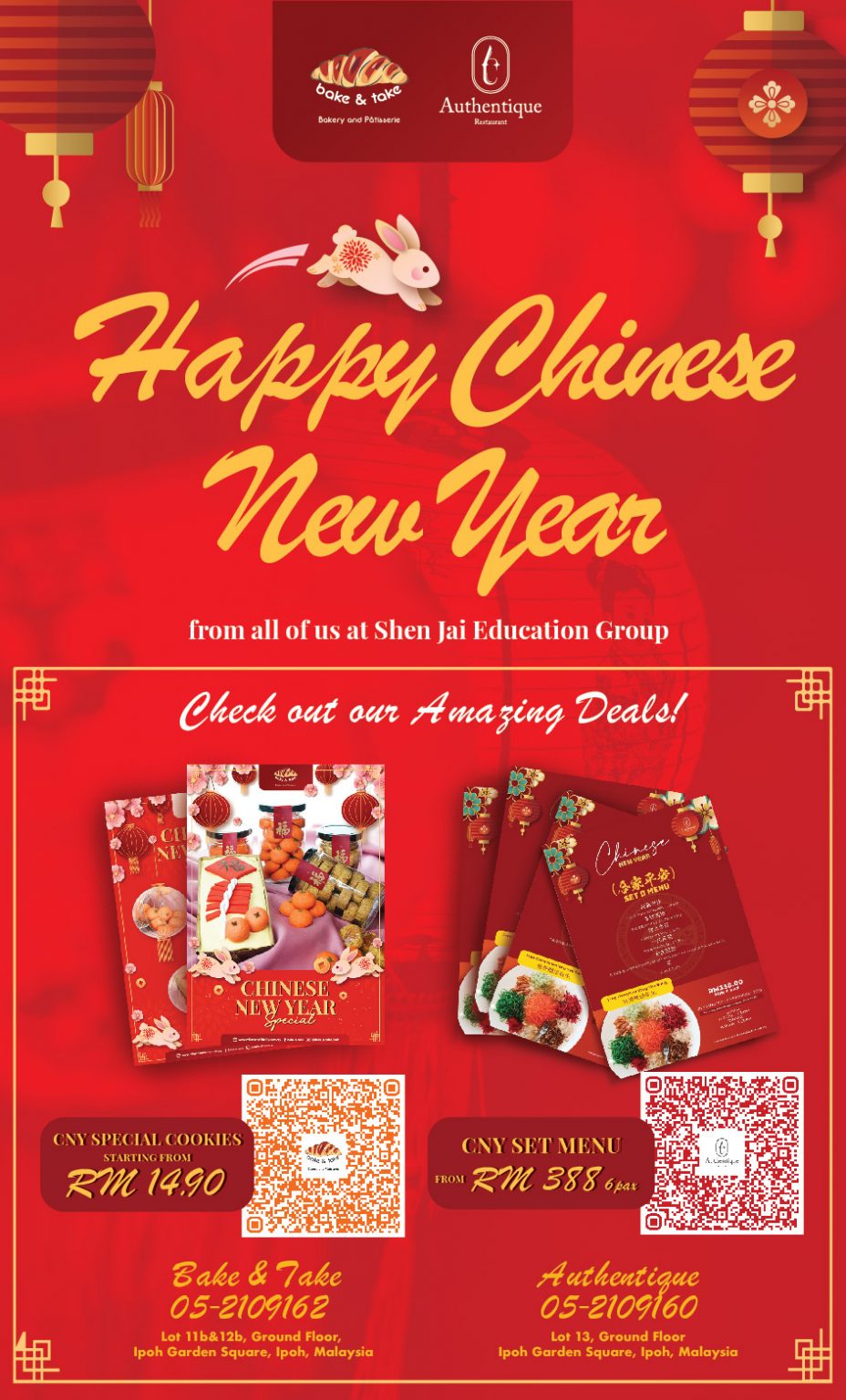 Happy Chinese New Year from Shen Jai Education Group | Ipoh Echo