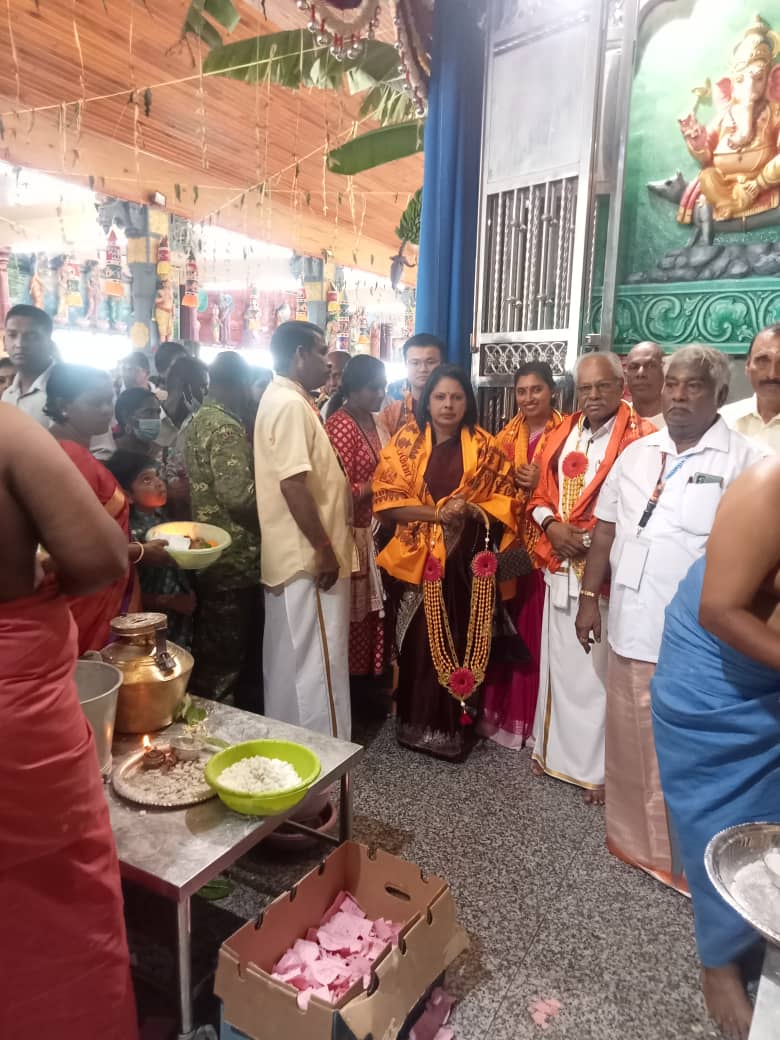 Exco and ADUN visit temple for Thaipusam | Ipoh Echo