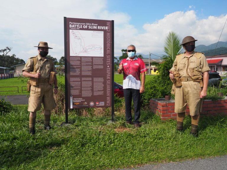 The Battle of Slim River depicted in mural | Ipoh Echo