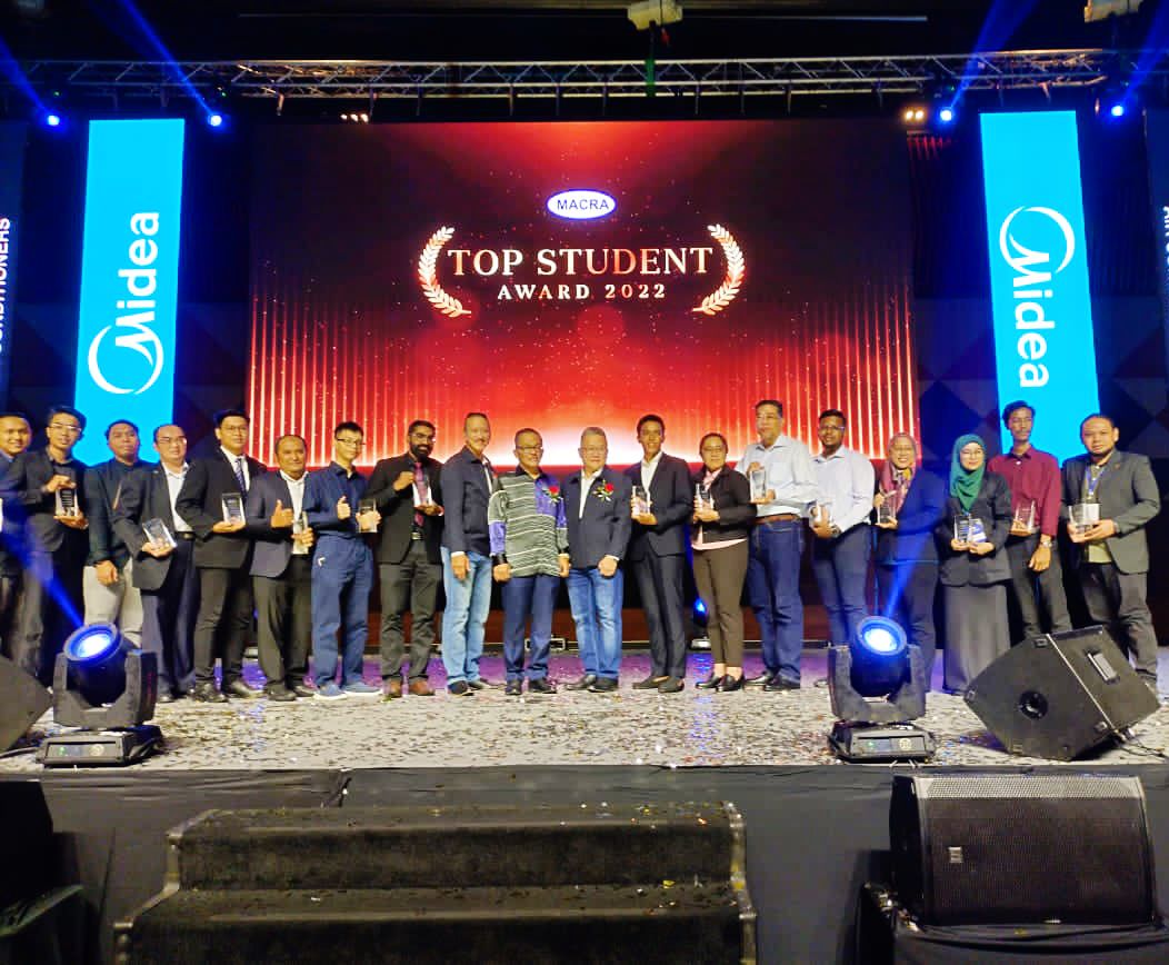 PUO student received MACRA 2022 best student award | Ipoh Echo