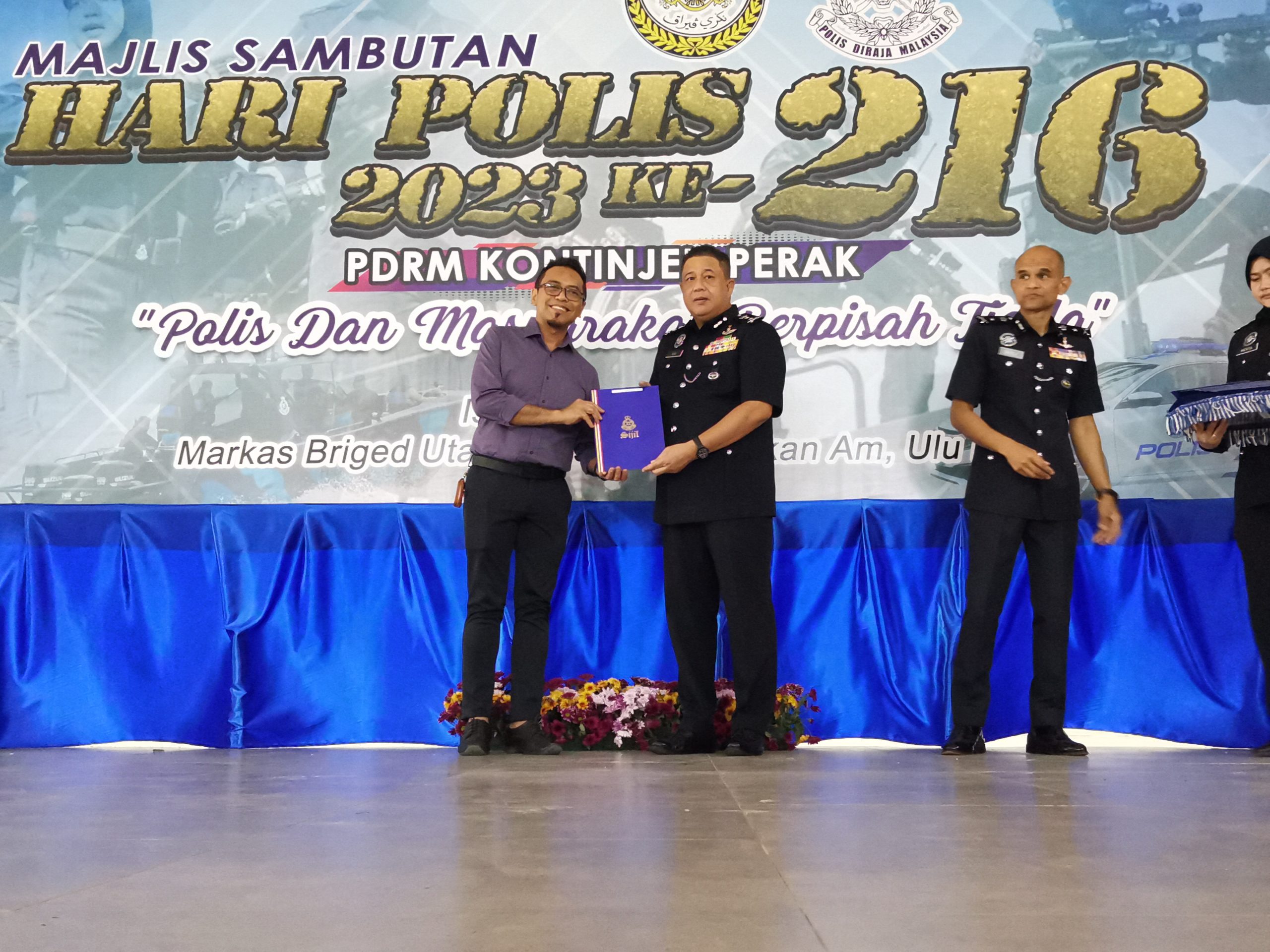 Ipoh Echo received certificate of appreciation from PDRM Perak | Ipoh Echo