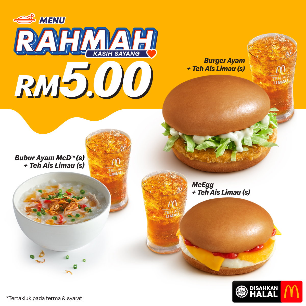 McDonald’s Malaysia Launches Menu Rahmah | Ipoh Echo