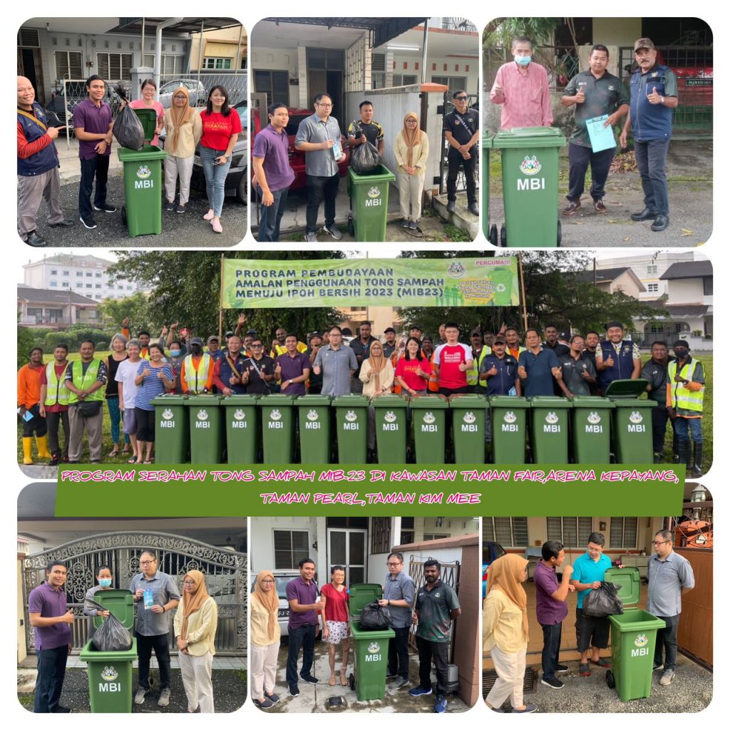 MBI continues to distribute free trash containers | Ipoh Echo
