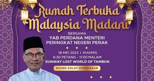 Let's celebrate with the Malaysia Madani Open House | Ipoh Echo
