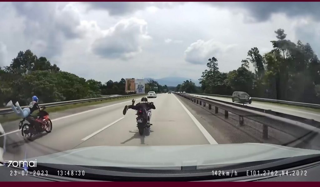 Two friends were arrested for reckless and dangerous motorcycle riding ...