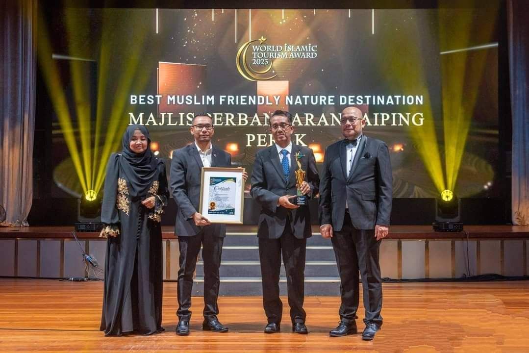 Taiping Receives 'Best Muslim Friendly Nature Destination' Award at ...