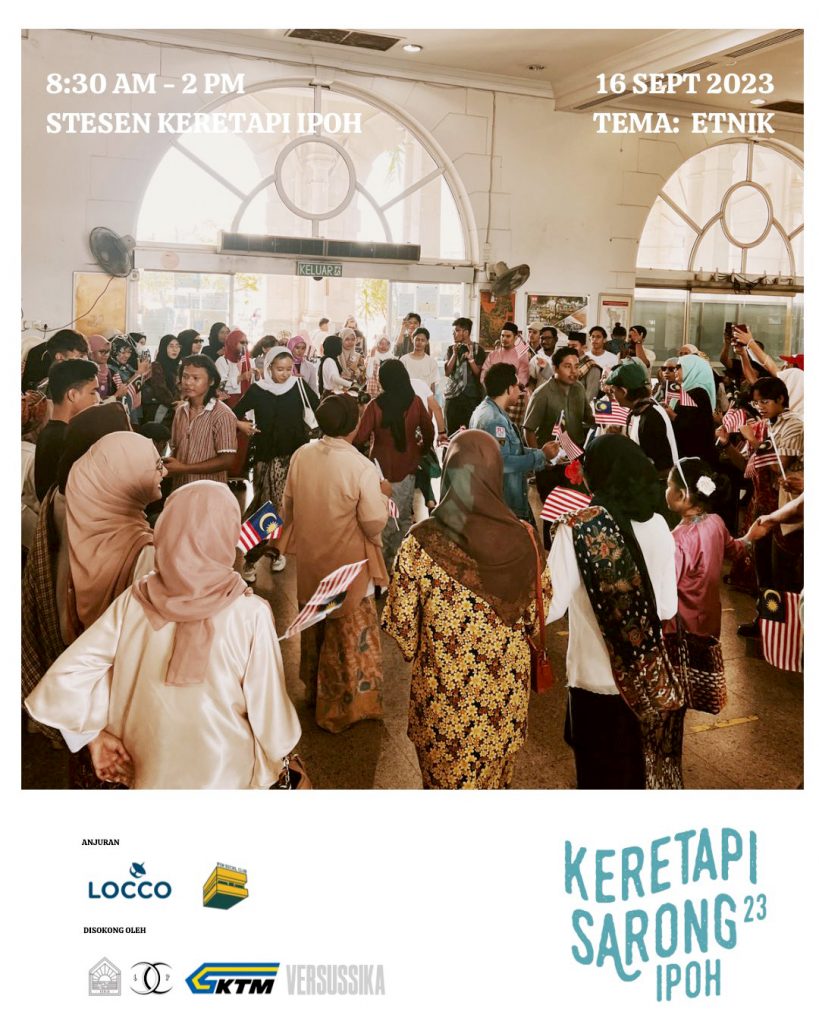 Keretapi Sarong 23: A Colorful Celebration in Ipoh for Malaysia Day ...