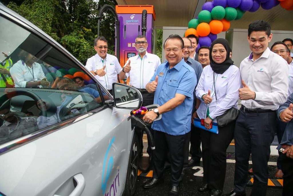 Behrang Rest Stop Now Equipped with EV Charging Stations | Ipoh Echo
