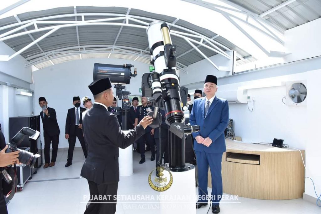 Sultan Nazrin Inaugurates Tan Sri Harussani Observatory and INSTUN ...