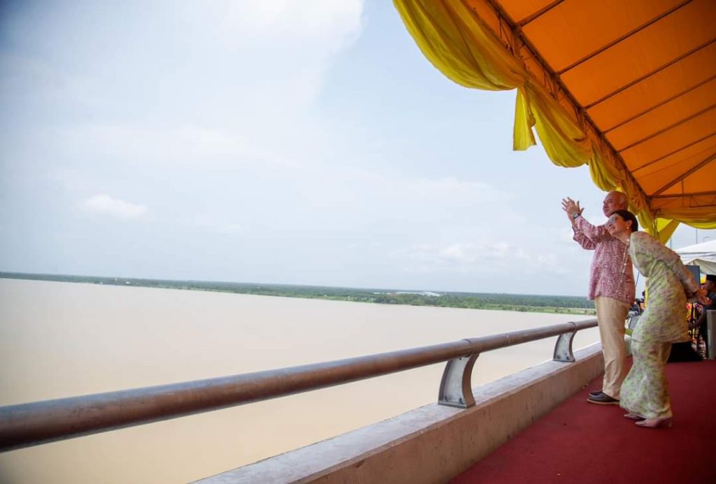 The New Bridge in Bagan Datuk Officially Named Sultan Nazrin Shah ...
