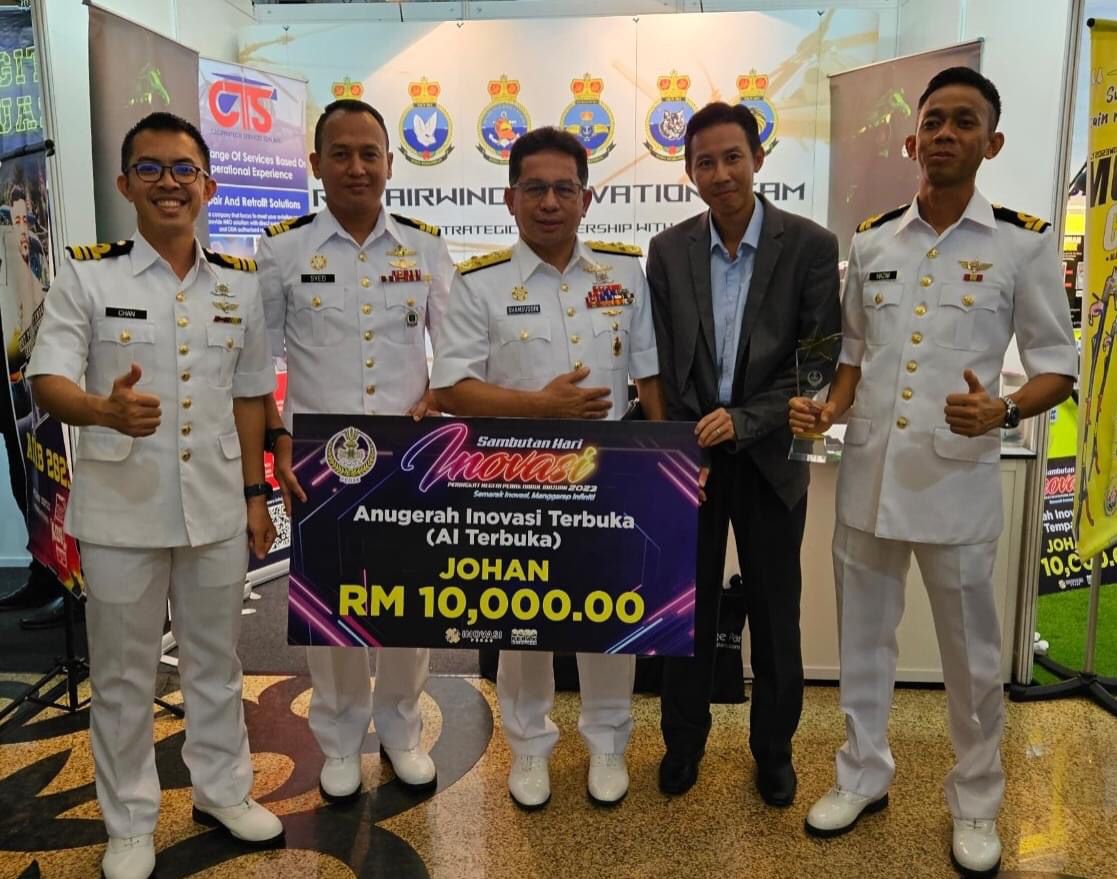 TLDM won Perak State Open Innovation Award, Highlighting CTL innovation ...