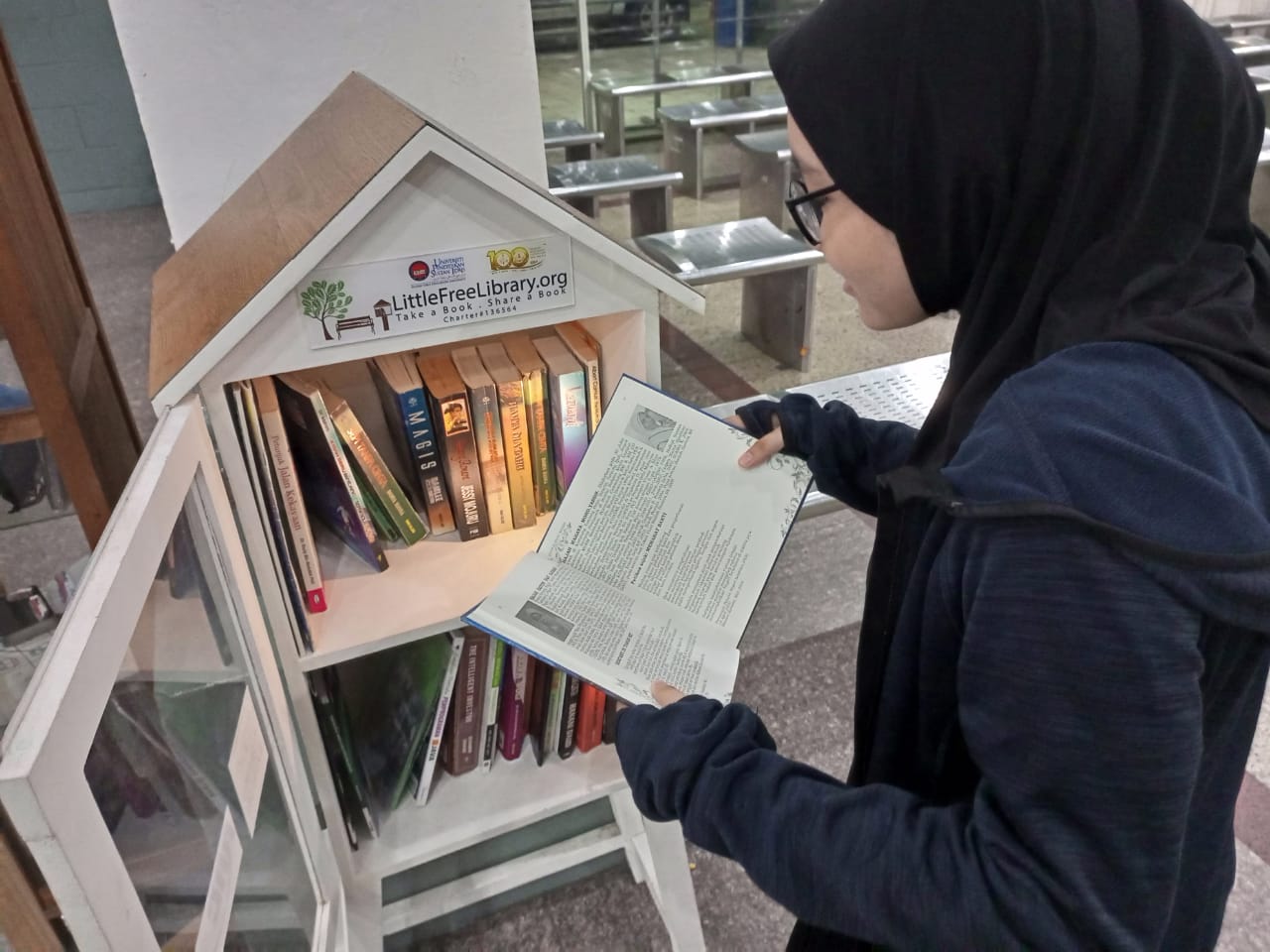 The 'Little Free Library' at the Ipoh KTM Station benefits train ...