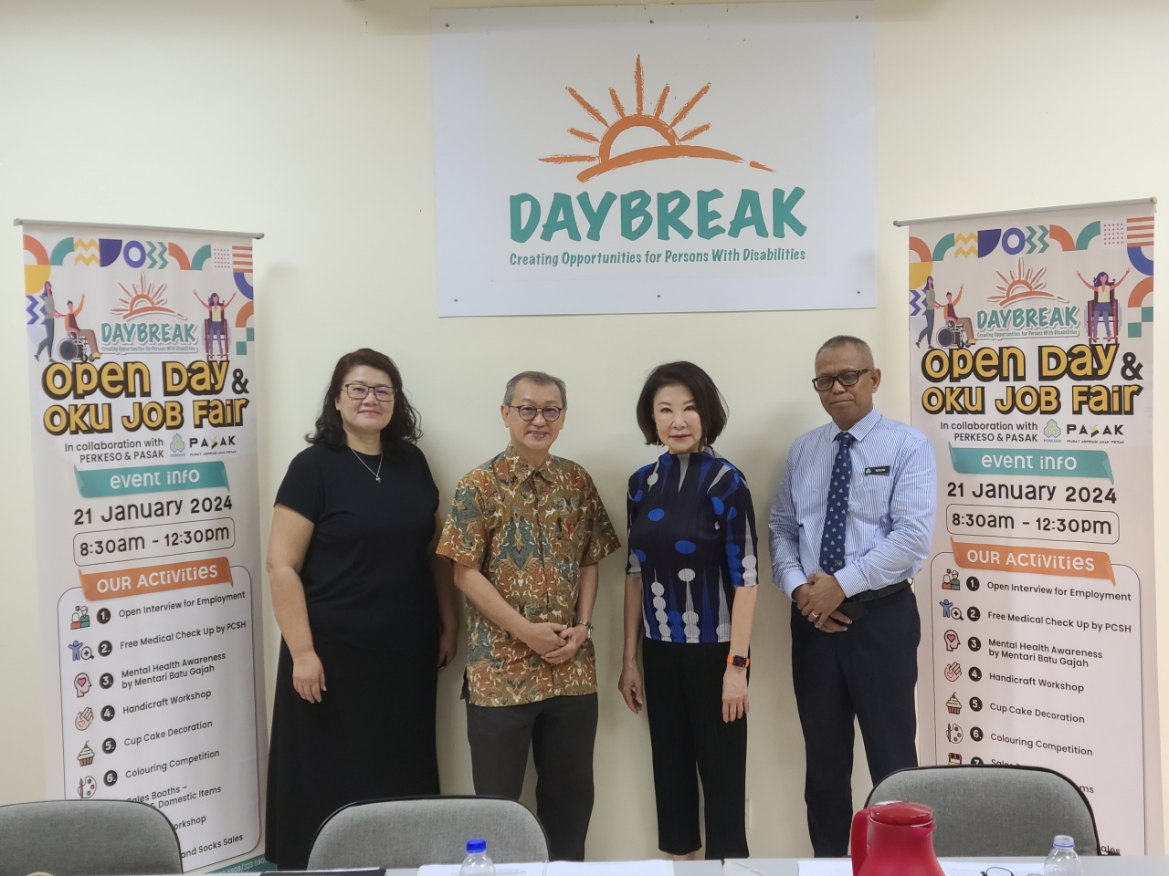 DAYBREAK to hold Open Day and OKU Job Fair | Ipoh Echo