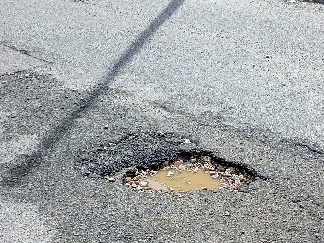 Pothole cause of heartache and anger. | Ipoh Echo