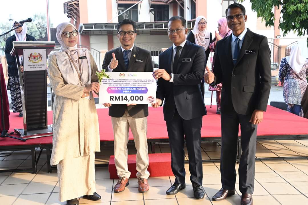 JKN Perak announces winners of cashless campaign at hospitals | Ipoh Echo