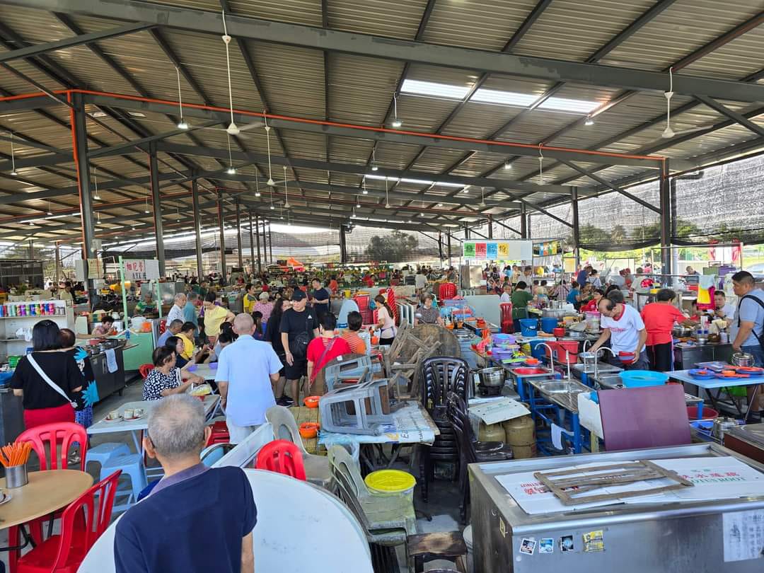Temporary Pasir Pinji Market Begins Operation | Ipoh Echo