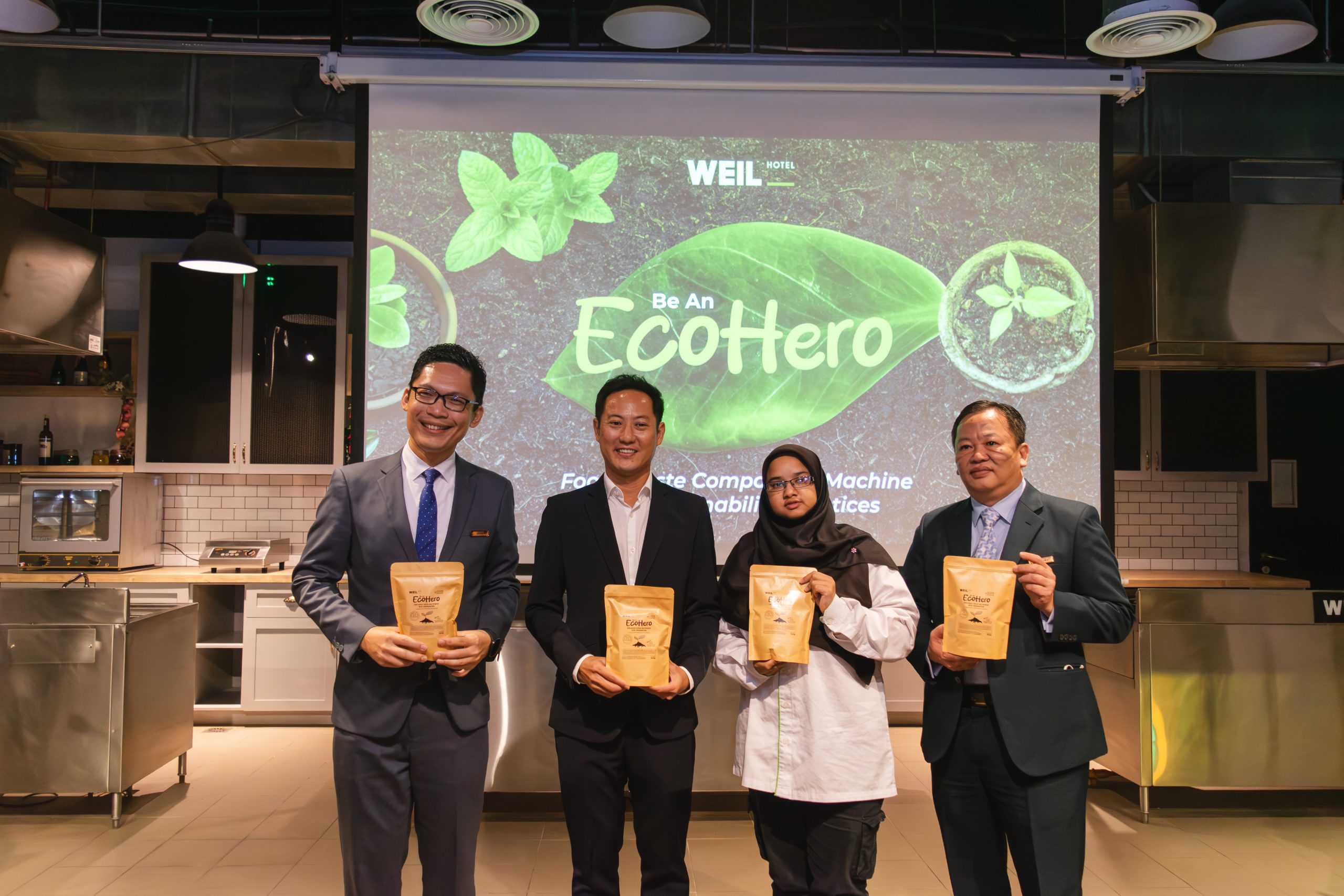 WEIL Hotel Transforms Food Waste into Organic Compost | Ipoh Echo