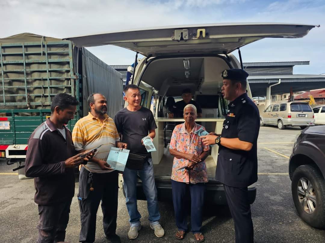 Police Meet Community to Deliver Crime Prevention Message | Ipoh Echo