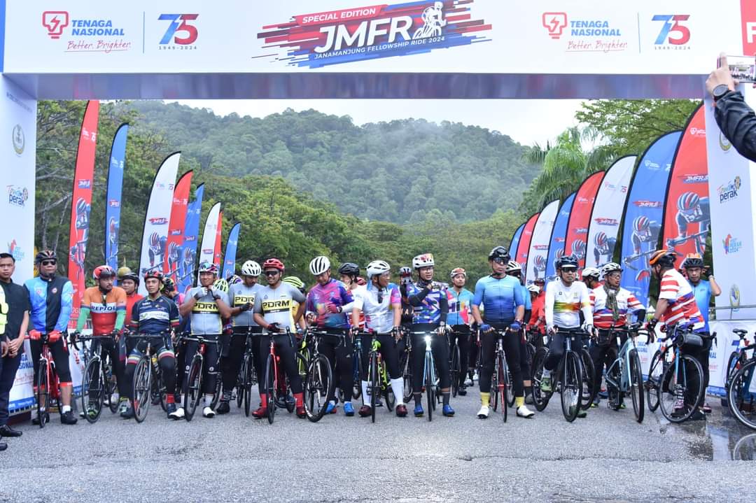 2,000 Participants join Janamanjung Fellowship Ride 2024 | Ipoh Echo