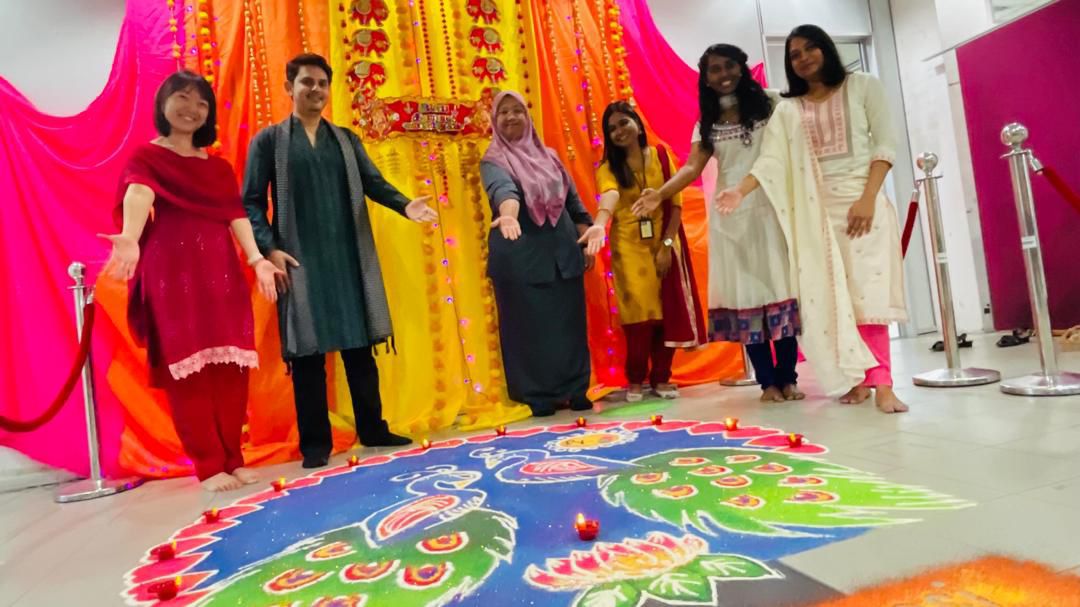 Deepavali: Greentown Health Clinic Hosts Rangoli Kolam Decoration ...