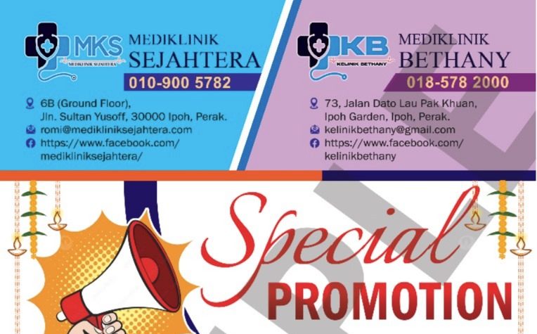DEEPAVALI HEALTH SCREENING PROMOTION 2024 | Ipoh Echo