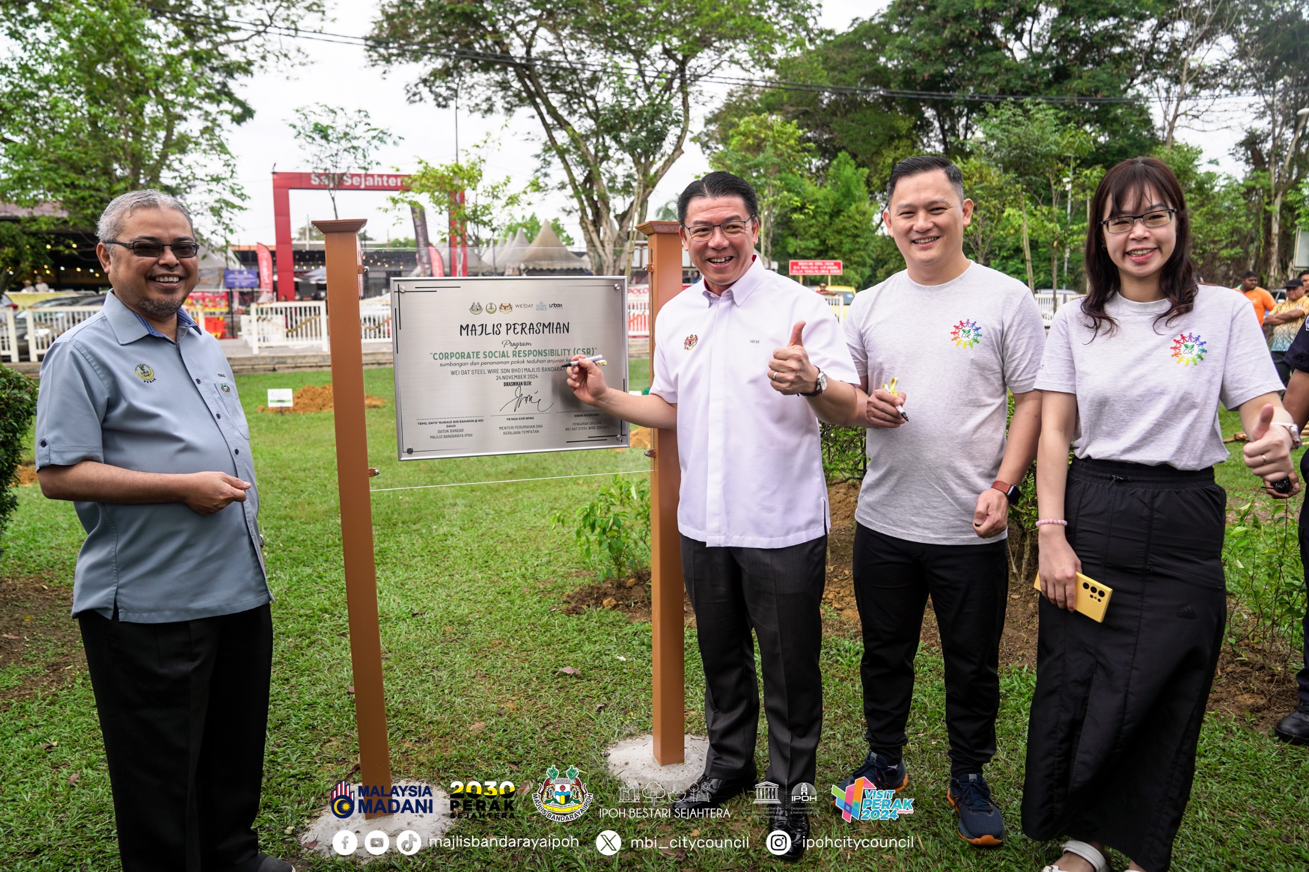 Planting 1,500 Shade Trees to Green Ipoh City | Ipoh Echo