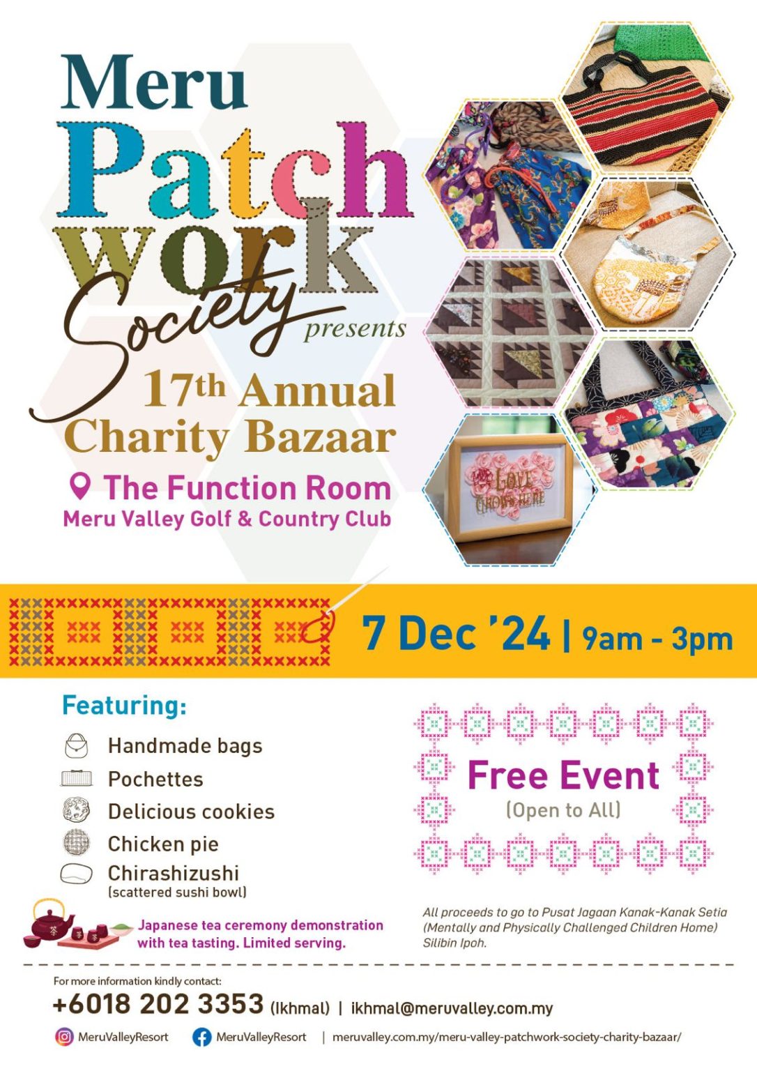 17th Annual Charity Bazaar by Meru Patchwork Society | Ipoh Echo