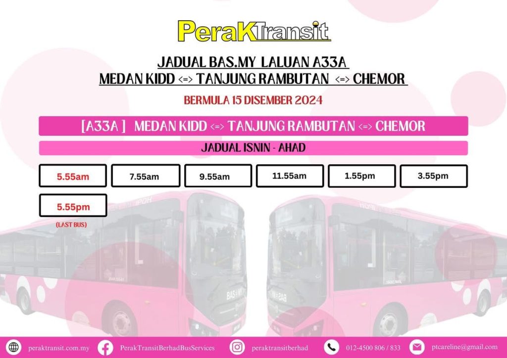 myBAS Rebranded as Bas.My to reflect better Bus Services | Ipoh Echo