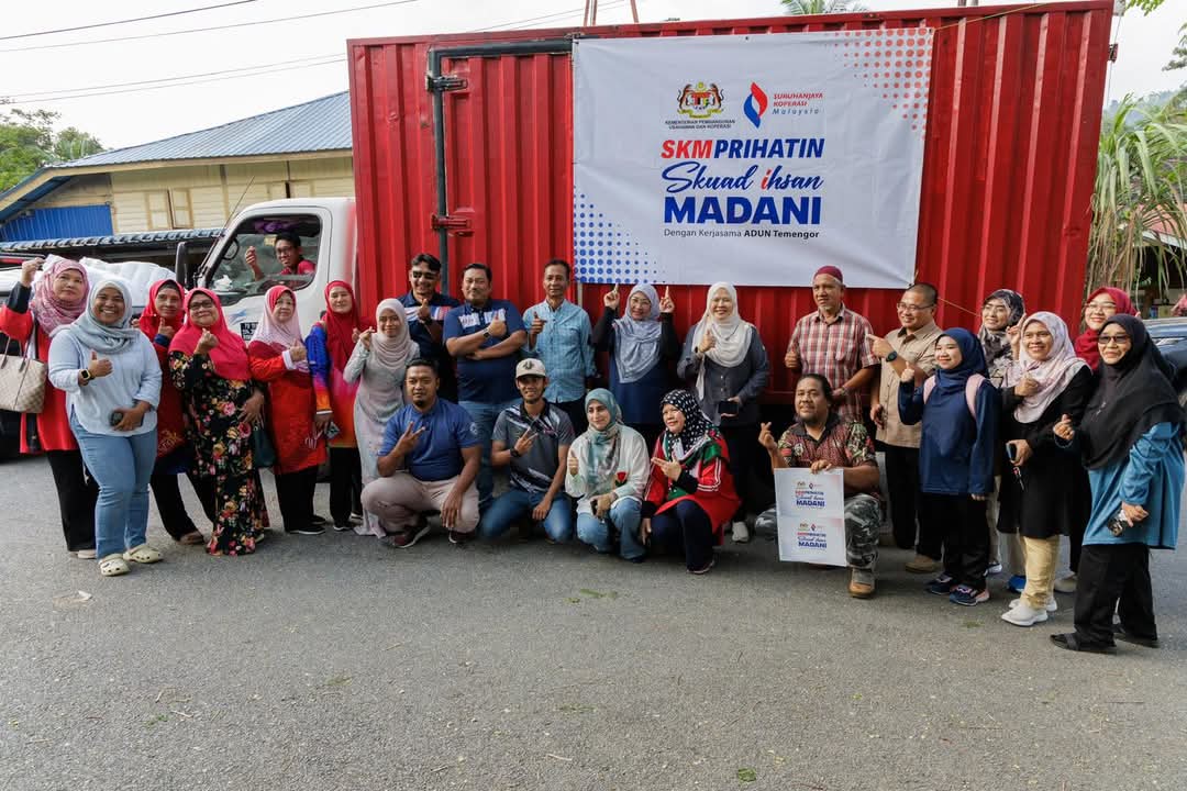 SKM Perak Ihsan Madani Team Supports Flood Victims in Mukim Kerunai | Ipoh Echo
