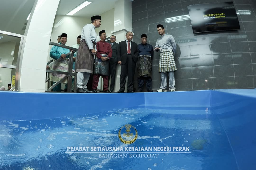 MSN Perak Unveils State’s First High-Tech Hydrotherapy Pool | Ipoh Echo