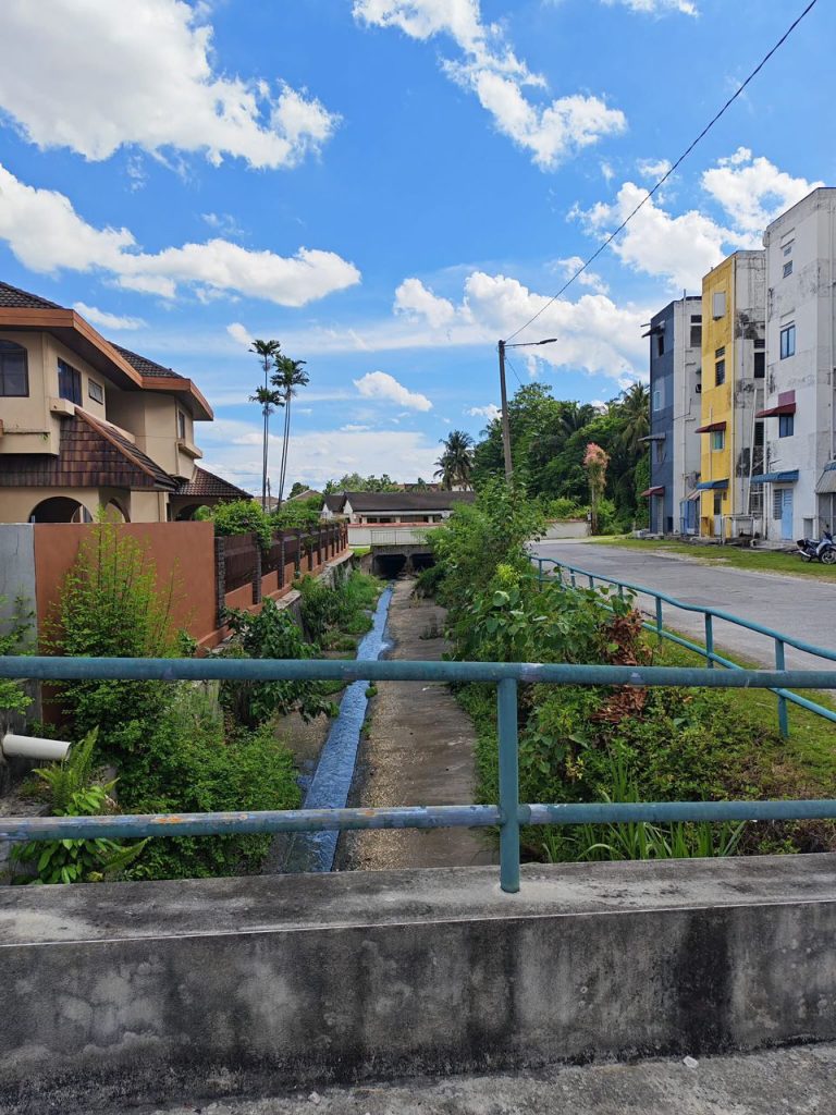 Monsoon Drain Located Near National Garden Apartment Flats, Overgrown ...
