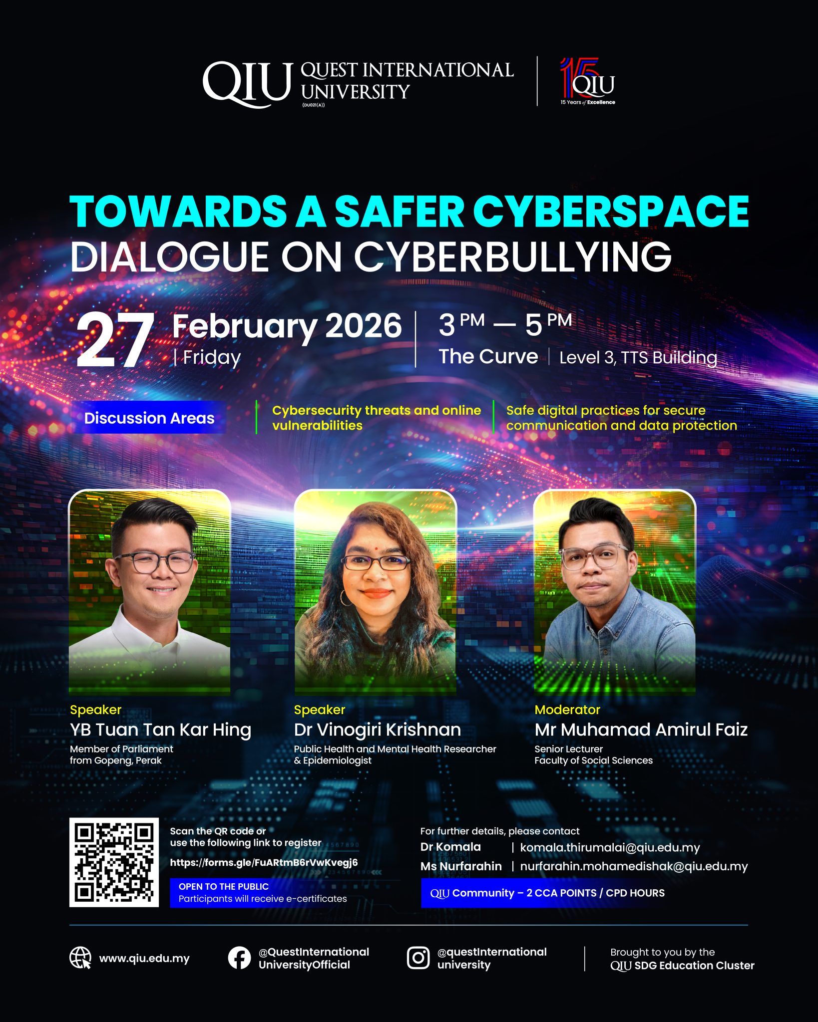 QIU ORGANISES “TOWARDS A SAFER CYBERSPACE” DIALOGUE TO ADDRESS ...