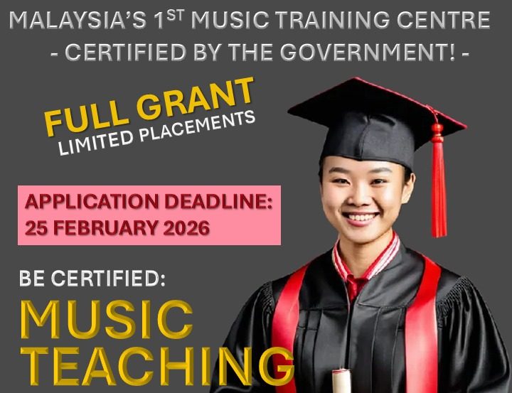 Become a Government Certified Music Teacher | Ipoh Echo